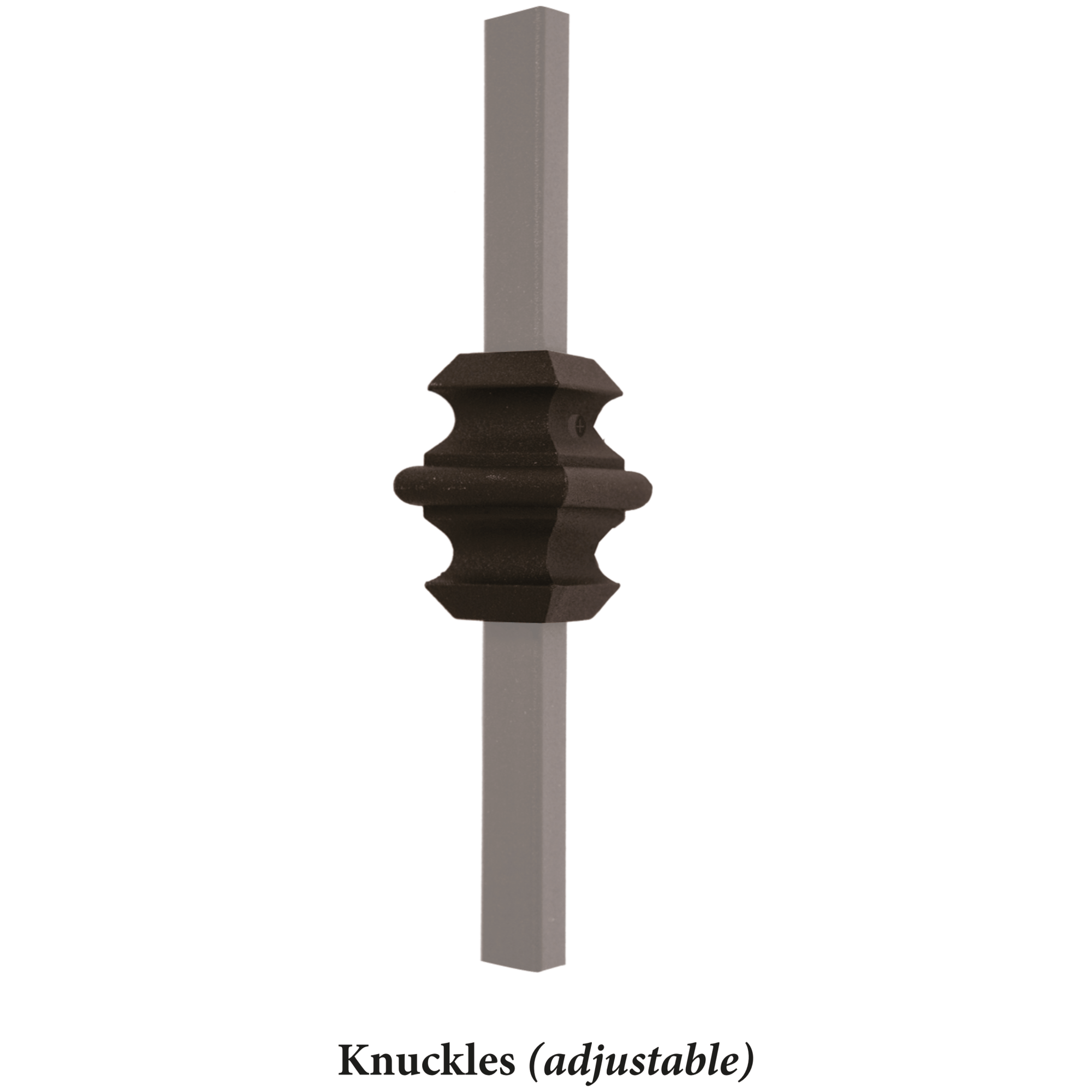 Adjustable Knuckle for 1/2" Square Hollow Iron Baluster (9064AK ...